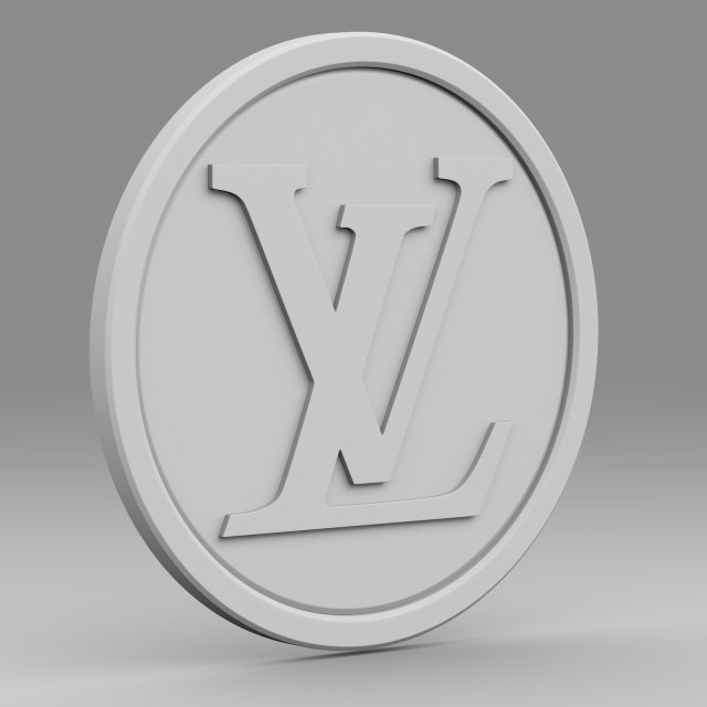 louis vuitton logo 3D Model in Other 3DExport