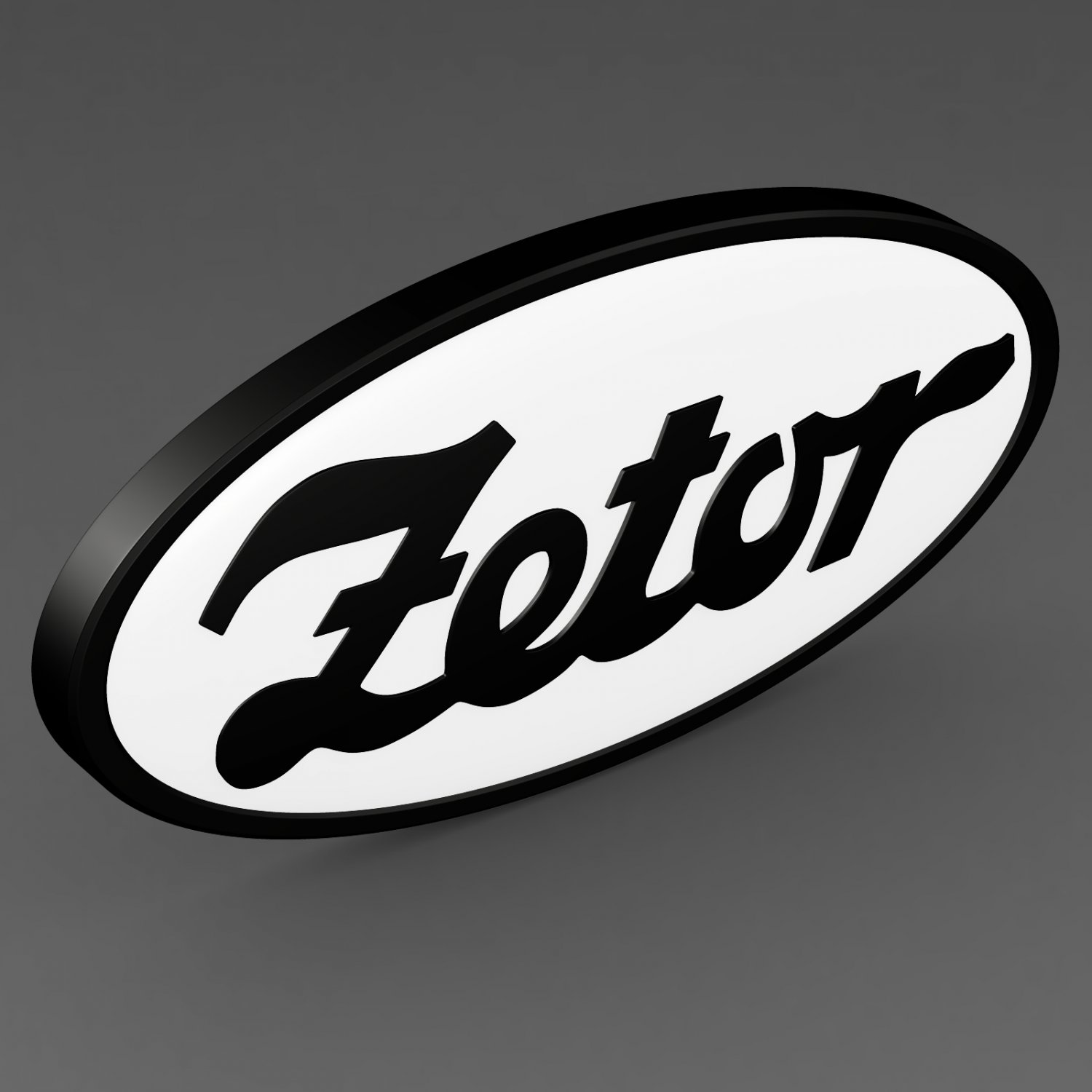 Zetor logo 3D Model in Parts of auto 3DExport