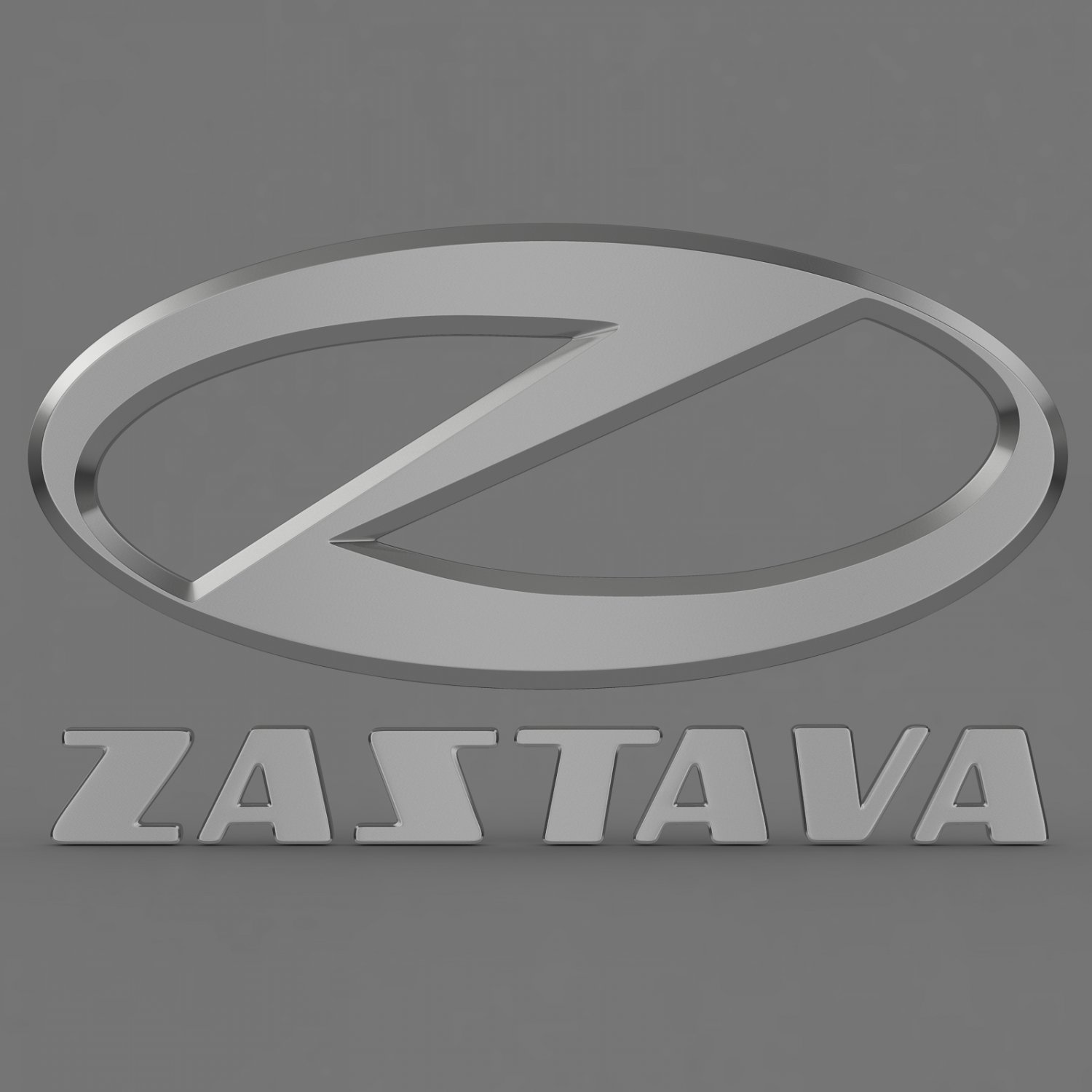 zastava logo 3D Models in Parts of auto 3DExport