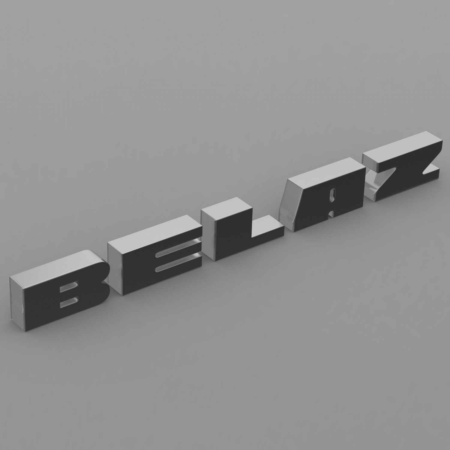 belaz logo 3D Models in Parts of auto 3DExport