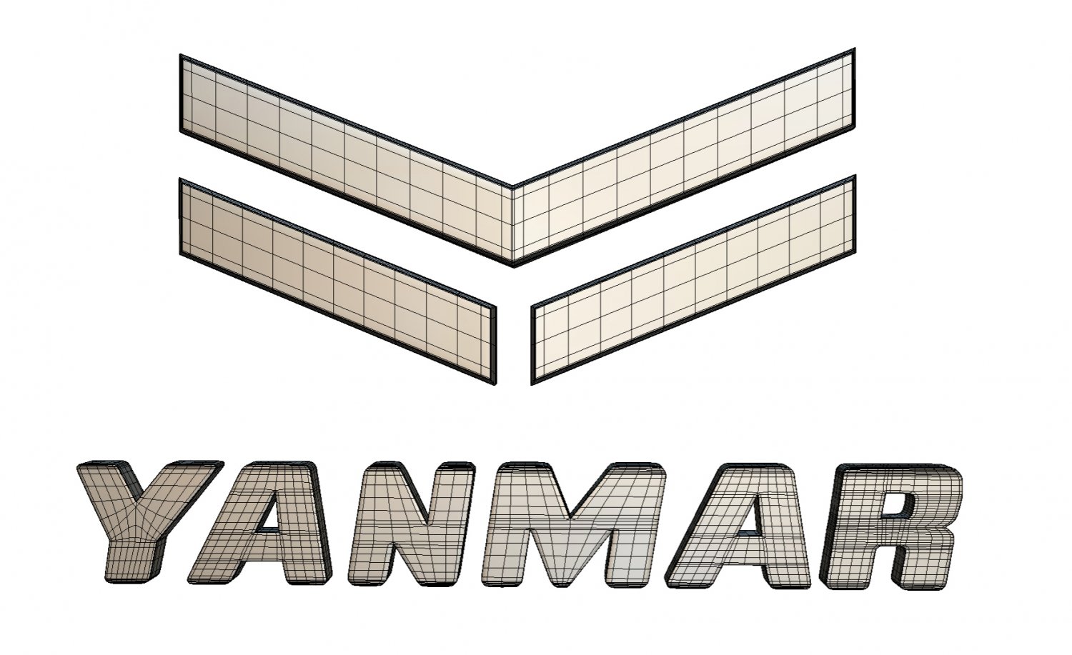 yanmar logo 3D Models in Parts of auto 3DExport