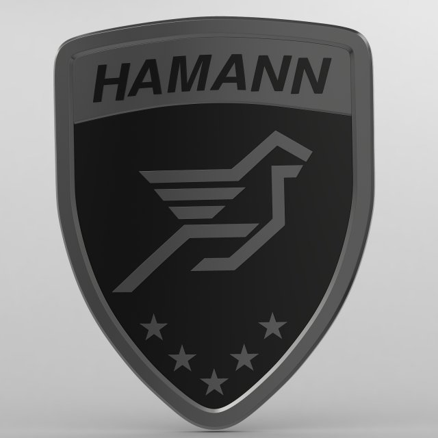 hamann logo 3D Model in Parts of auto 3DExport