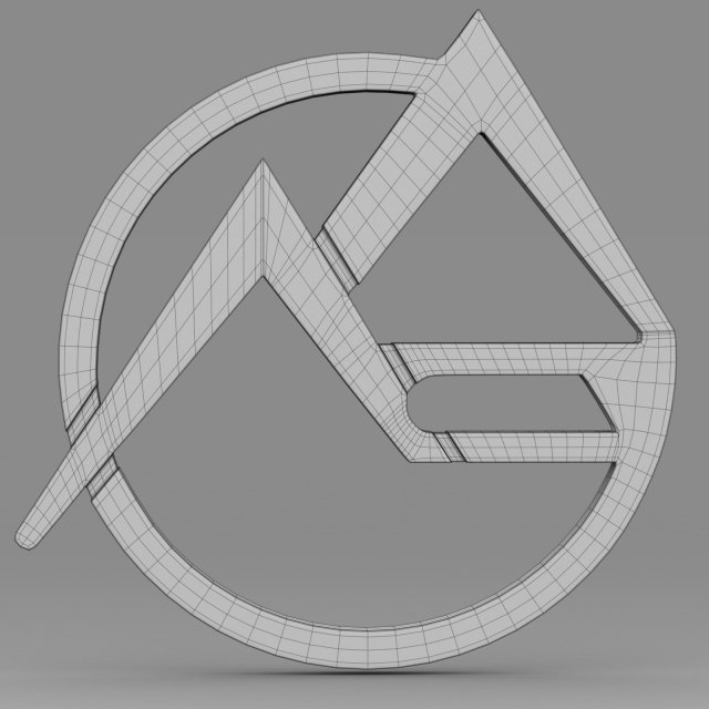 eraz logo 3D Model in Parts of auto 3DExport