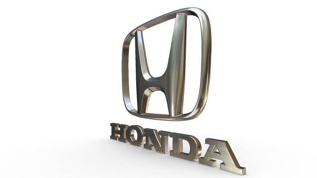 honda logo 3D Model in Parts of auto 3DExport