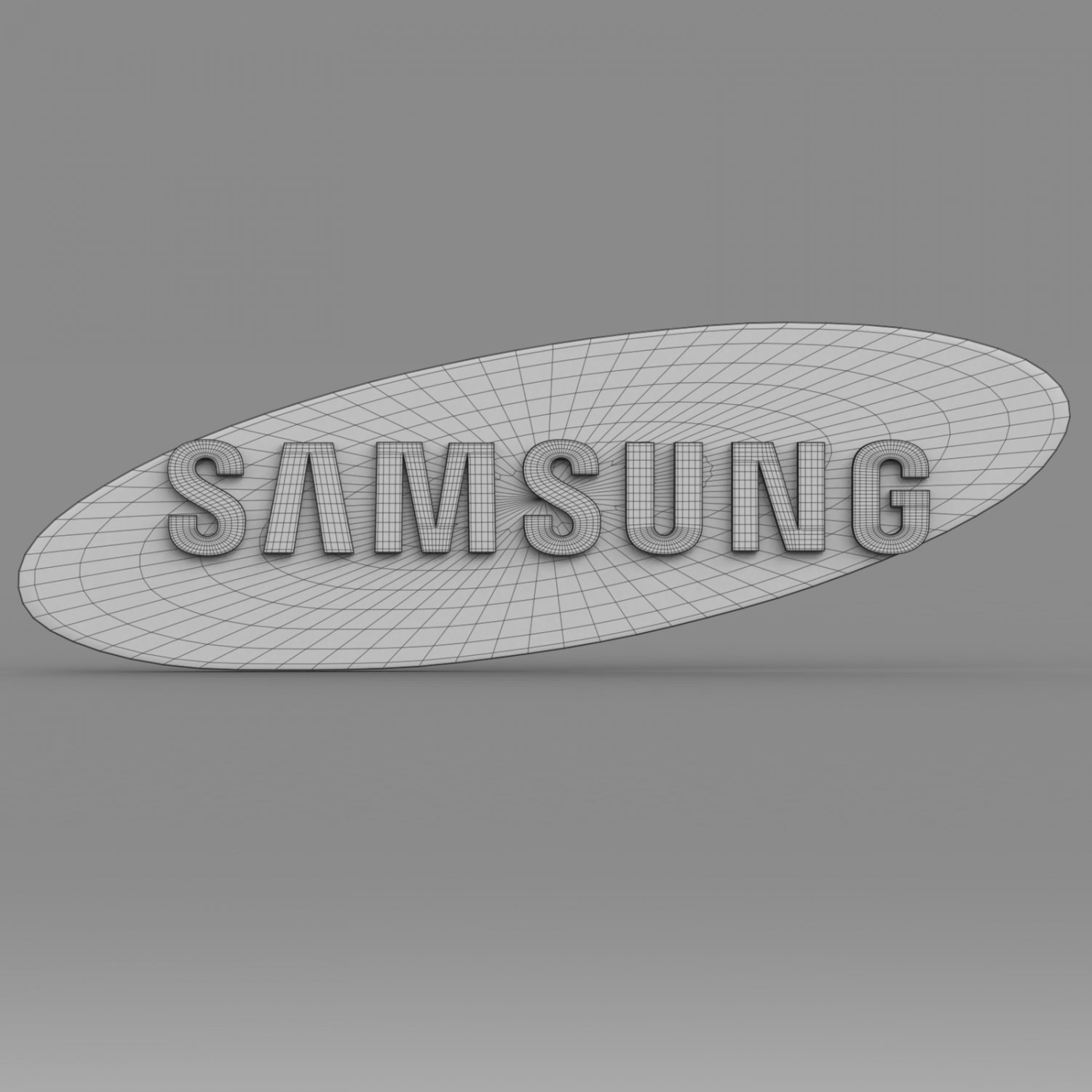 Samsung logo 3D Model in Other 3DExport