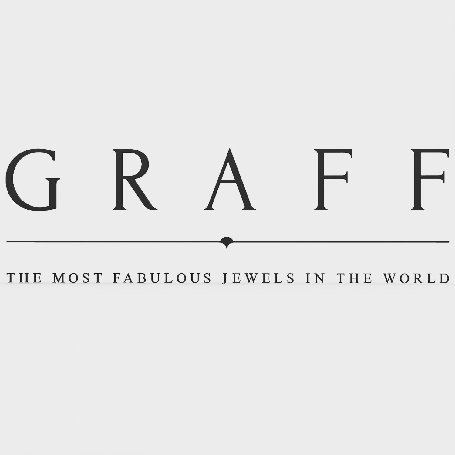 Graff logo 3D Model in Jewellery 3DExport