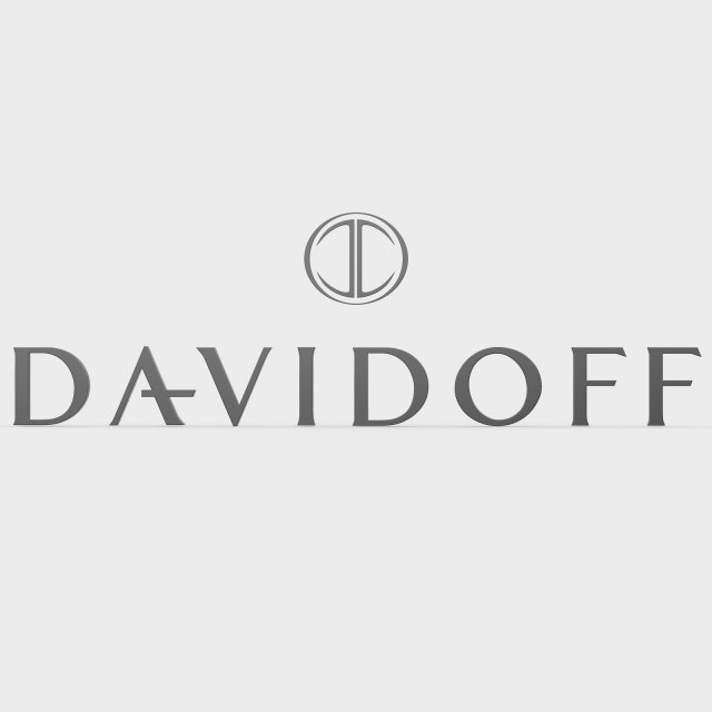 davidoff logo 3D Model in Other 3DExport