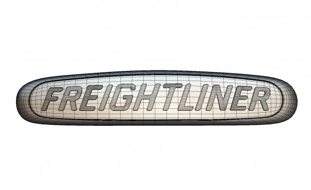freightliner logo 3D Model in Parts of auto 3DExport