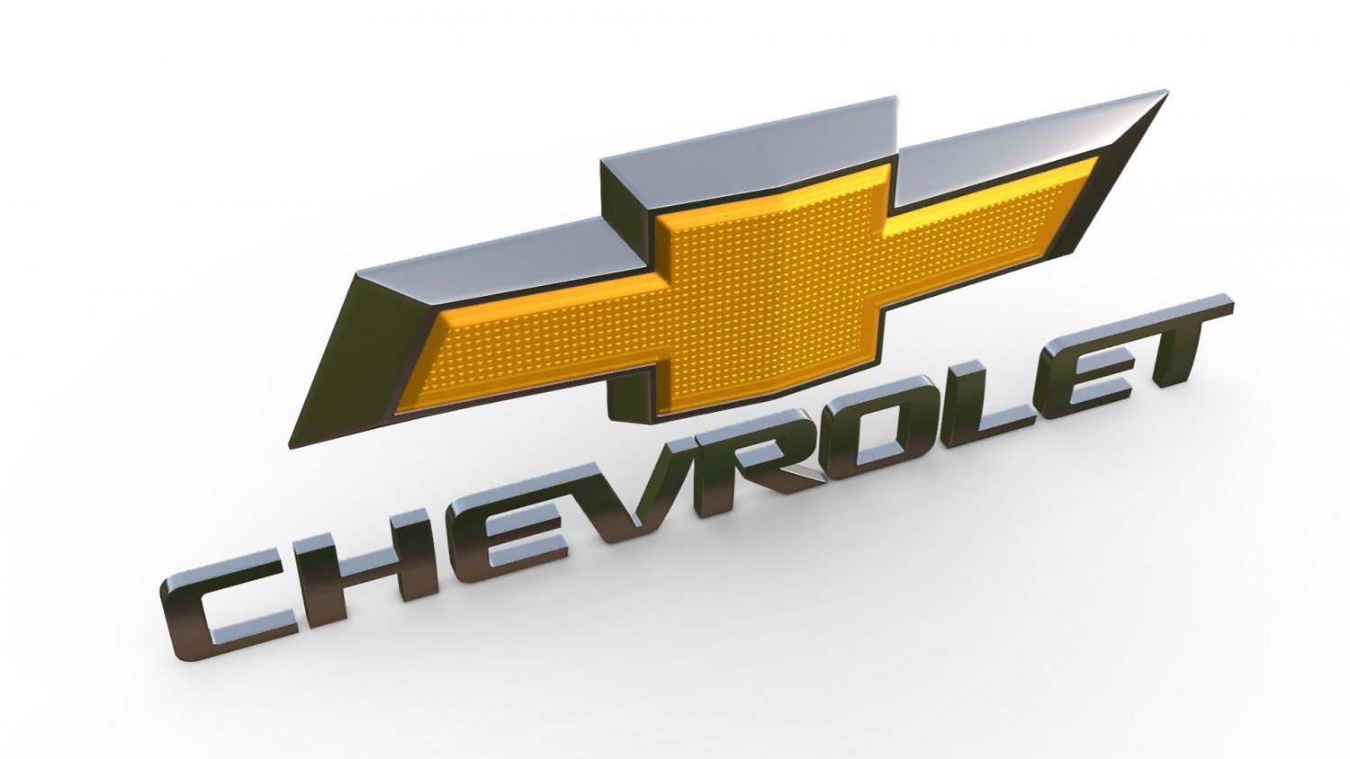 Chevrolet logo 3D Model in Parts of auto 3DExport