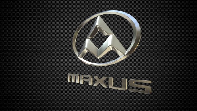 maxus logo 3D Model in Parts of auto 3DExport