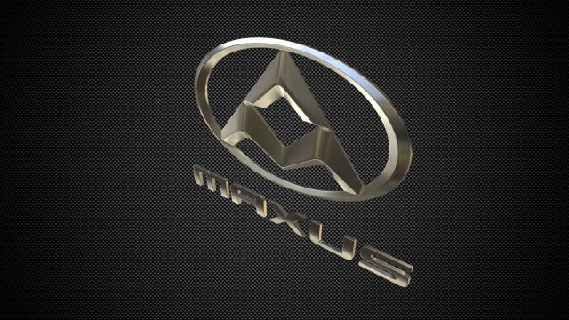 maxus logo 3D Model in Parts of auto 3DExport