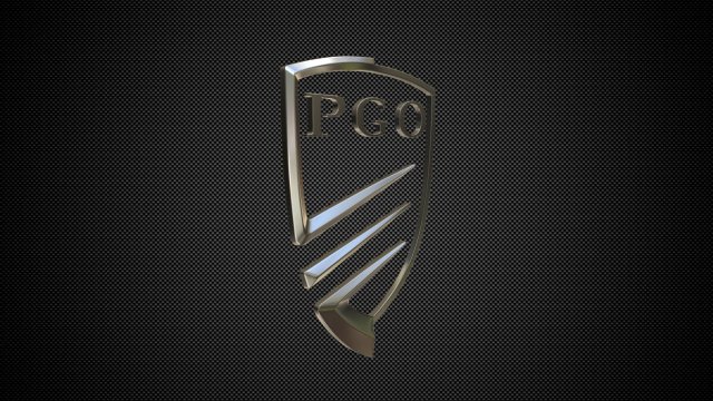 pgo logo 3D Model in Parts of auto 3DExport