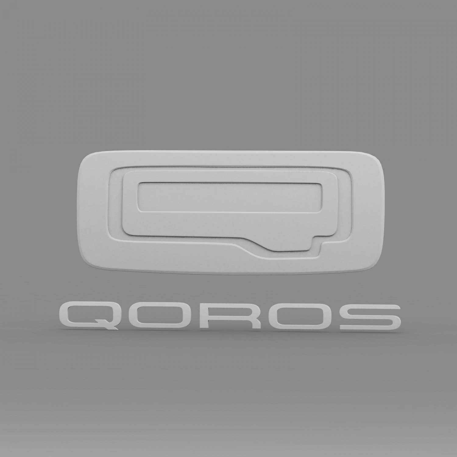 qoros logo 3D Models in Parts of auto 3DExport