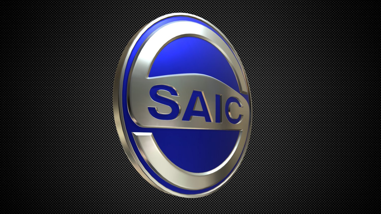 Saic logo 3D Model in Parts of auto 3DExport