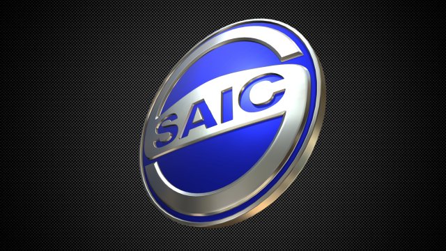 saic logo 3D Model in Parts of auto 3DExport