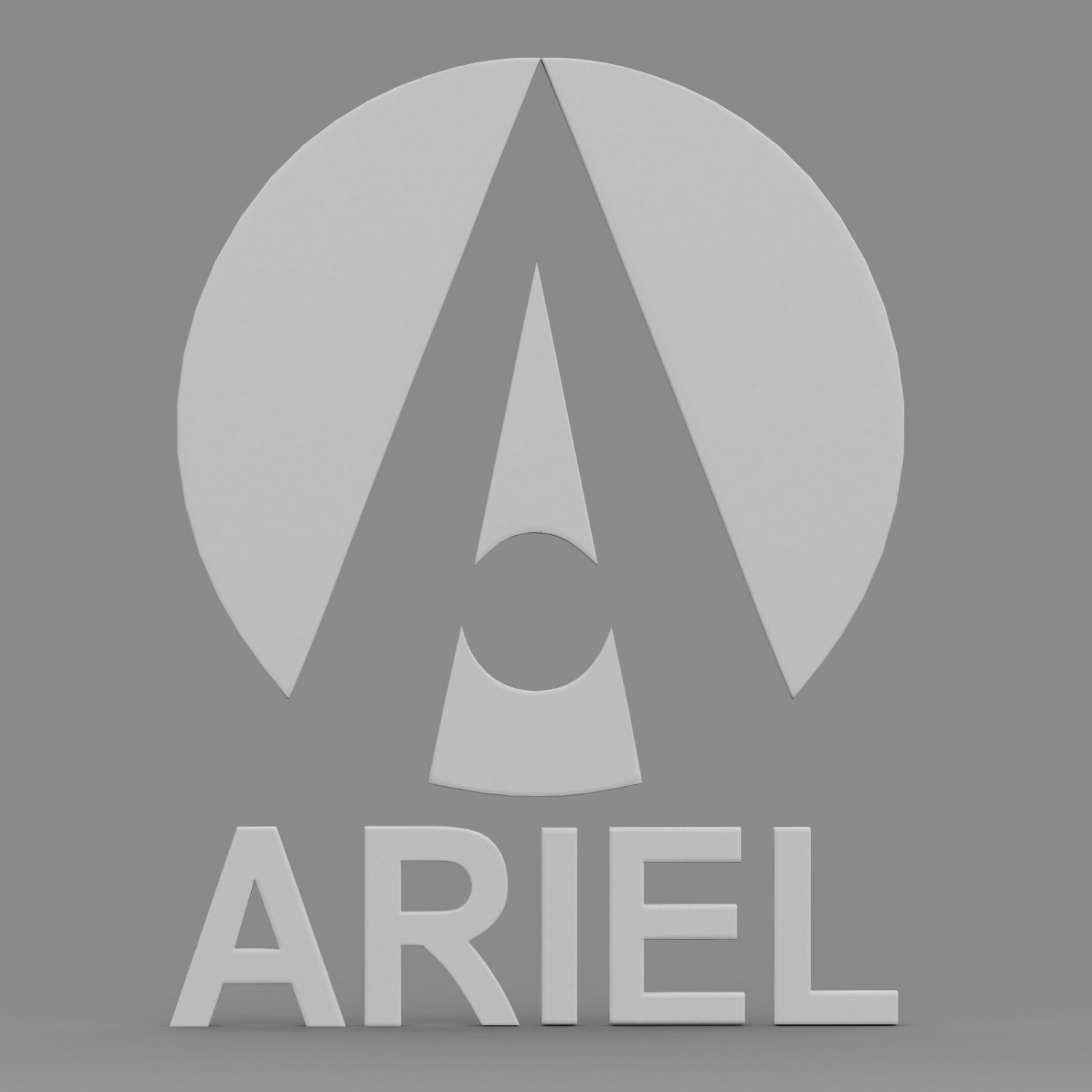 ariel logo Modèles 3D in Parties d'auto 3DExport