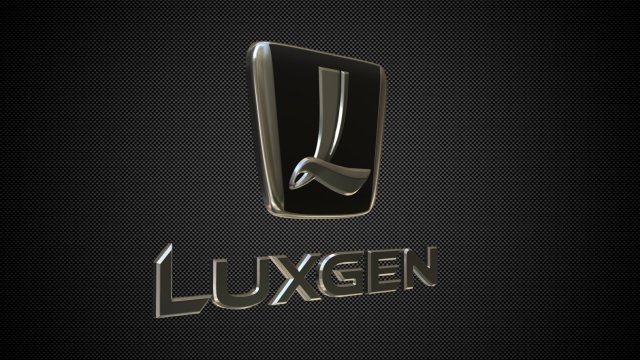 luxgen logo 3D Model in Parts of auto 3DExport