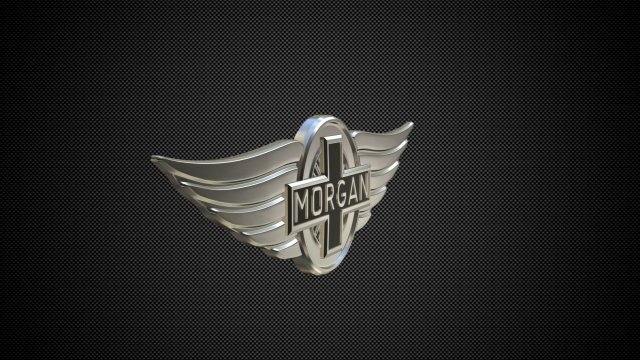 morgan logo 3D Model in Parts of auto 3DExport
