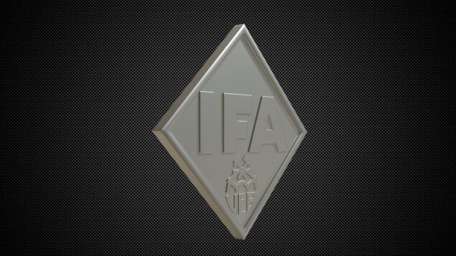 ifa logo 3D Model in Parts of auto 3DExport