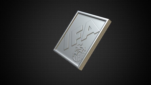 ifa logo 3D Model in Parts of auto 3DExport