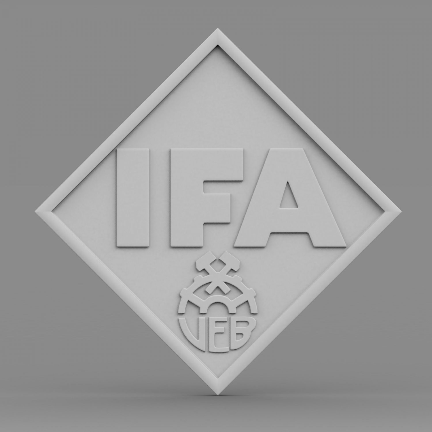 ifa logo Modèles 3D in Parties d'auto 3DExport