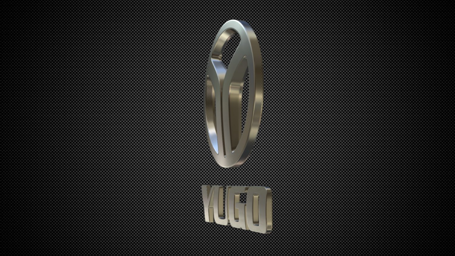 yugo logo 3D Models in Parts of auto 3DExport