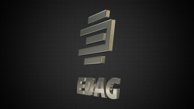 edag logo 3D Model in Parts of auto 3DExport