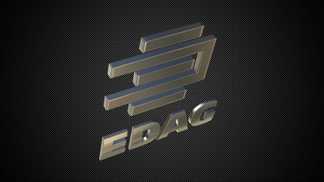 edag logo 3D Model in Parts of auto 3DExport