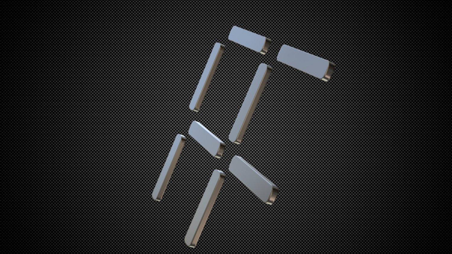 faraday future logo 3D Models in Parts of auto 3DExport