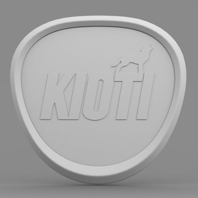 kioti logo 3D Model in Parts of auto 3DExport