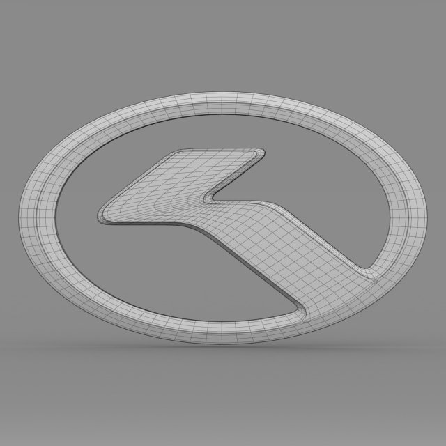 kinglong logo 3D Model in Parts of auto 3DExport