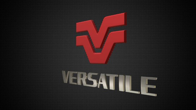 versatile logo 3D Model in Heavy Equipment 3DExport