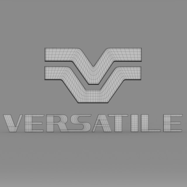 versatile logo 3D Model in Heavy Equipment 3DExport