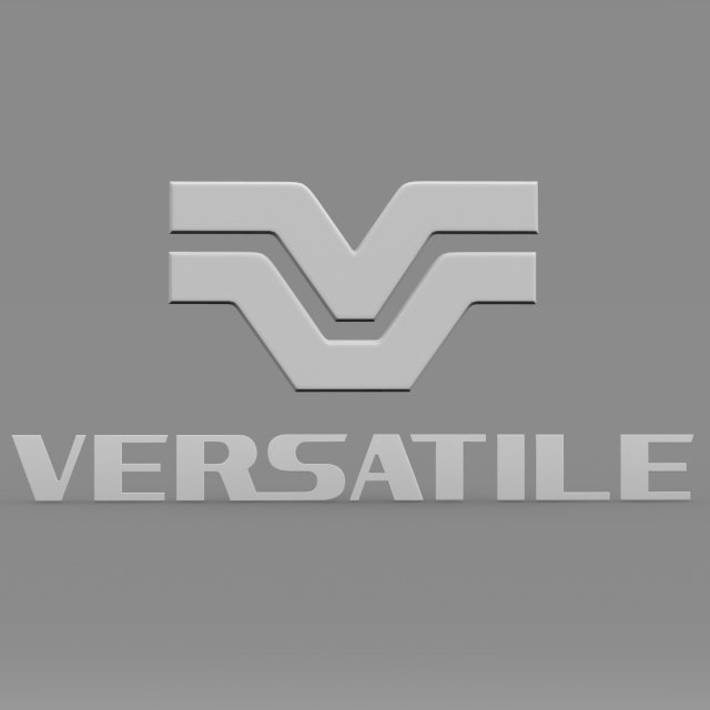 versatile logo 3D Model in Heavy Equipment 3DExport