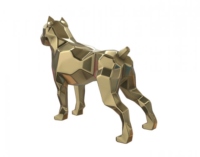 Cane Corso dog 3D Print Model in Animals 3DExport