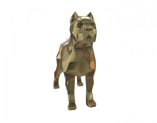 Cane Corso dog 3D Print Model in Animals 3DExport