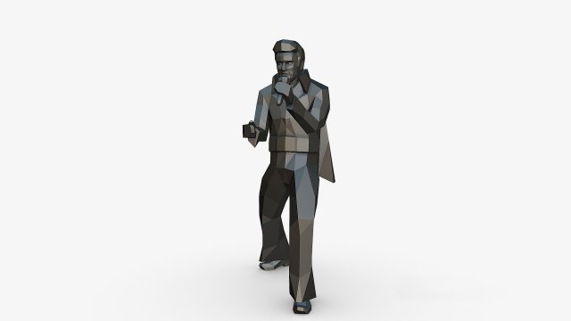 Elvis 3D Print Model in Man 3DExport