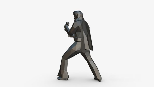 Elvis 3D Print Model in Man 3DExport