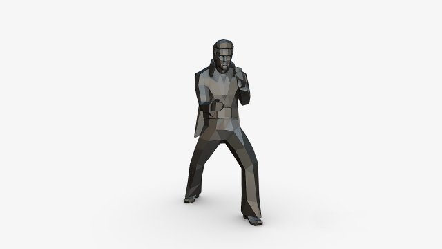 Elvis 3D Print Model in Man 3DExport