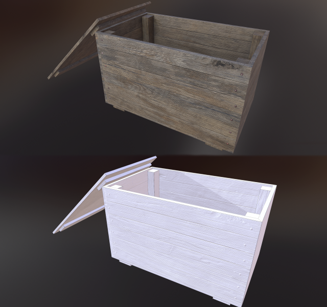 wood package 3D Model in Other 3DExport