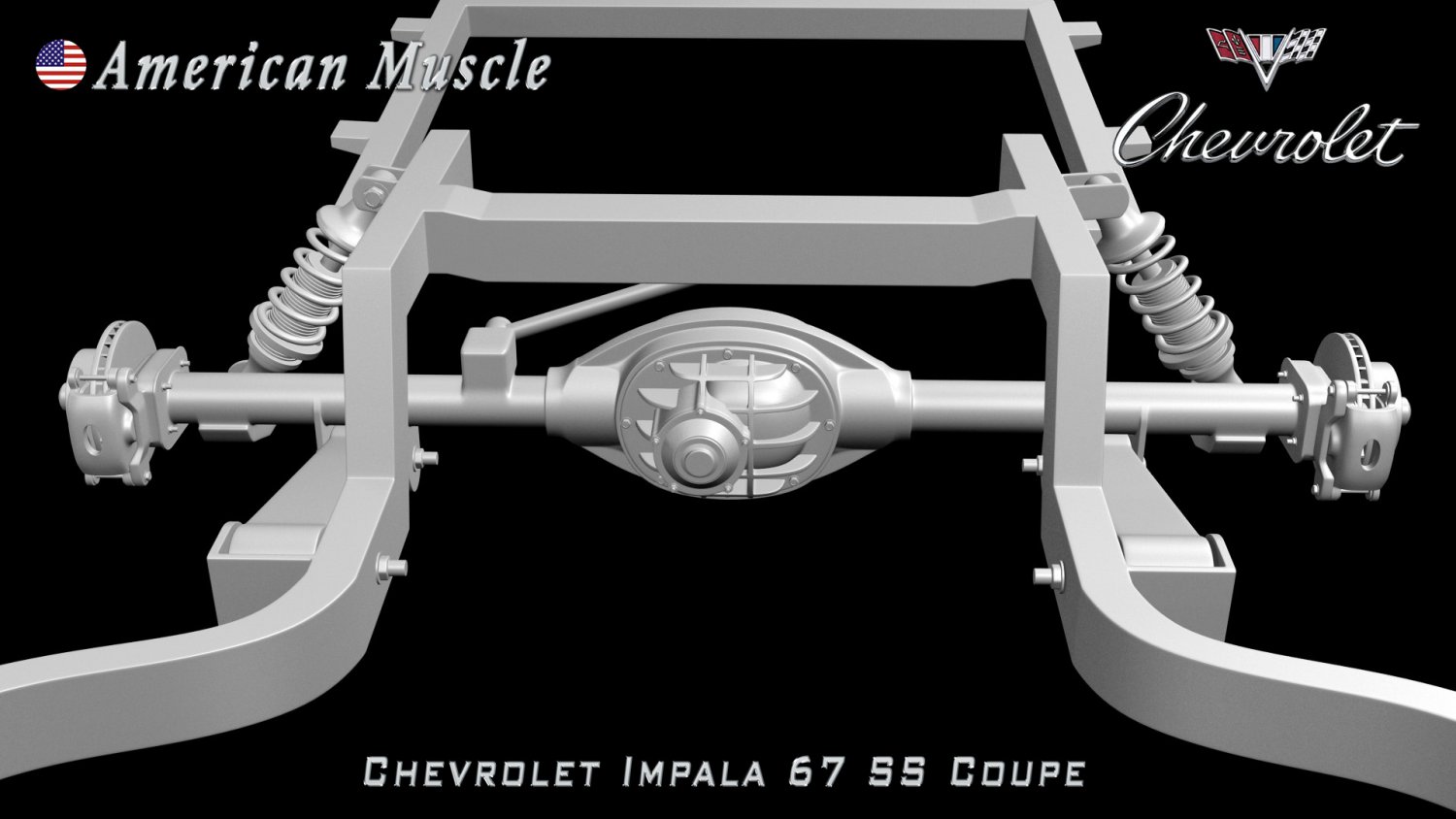 Chevrolet Impala SS 67 Coupe 3D Model in Sport Cars 3DExport