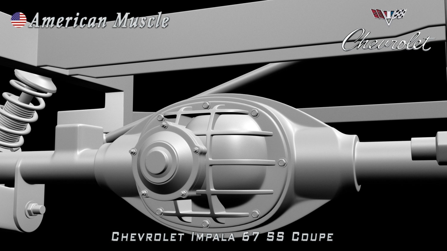 Chevrolet Impala SS 67 Coupe 3D Model in Sport Cars 3DExport