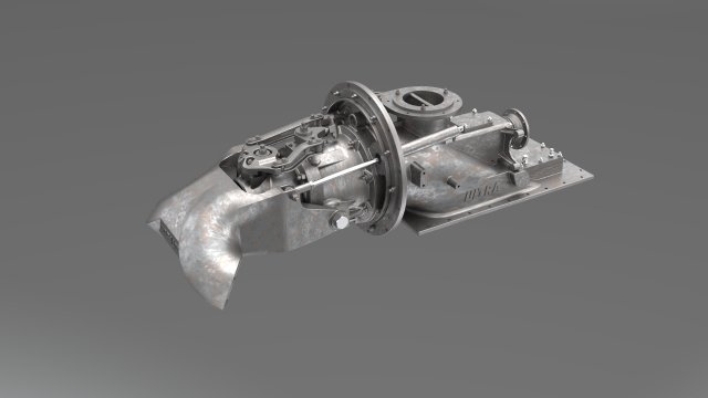 waterjet propulsion 3D Model in Parts 3DExport