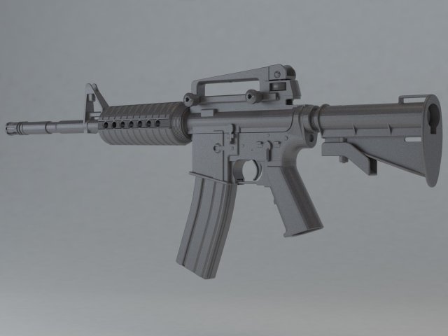 m4 carbine 3D Print Model in Other 3DExport