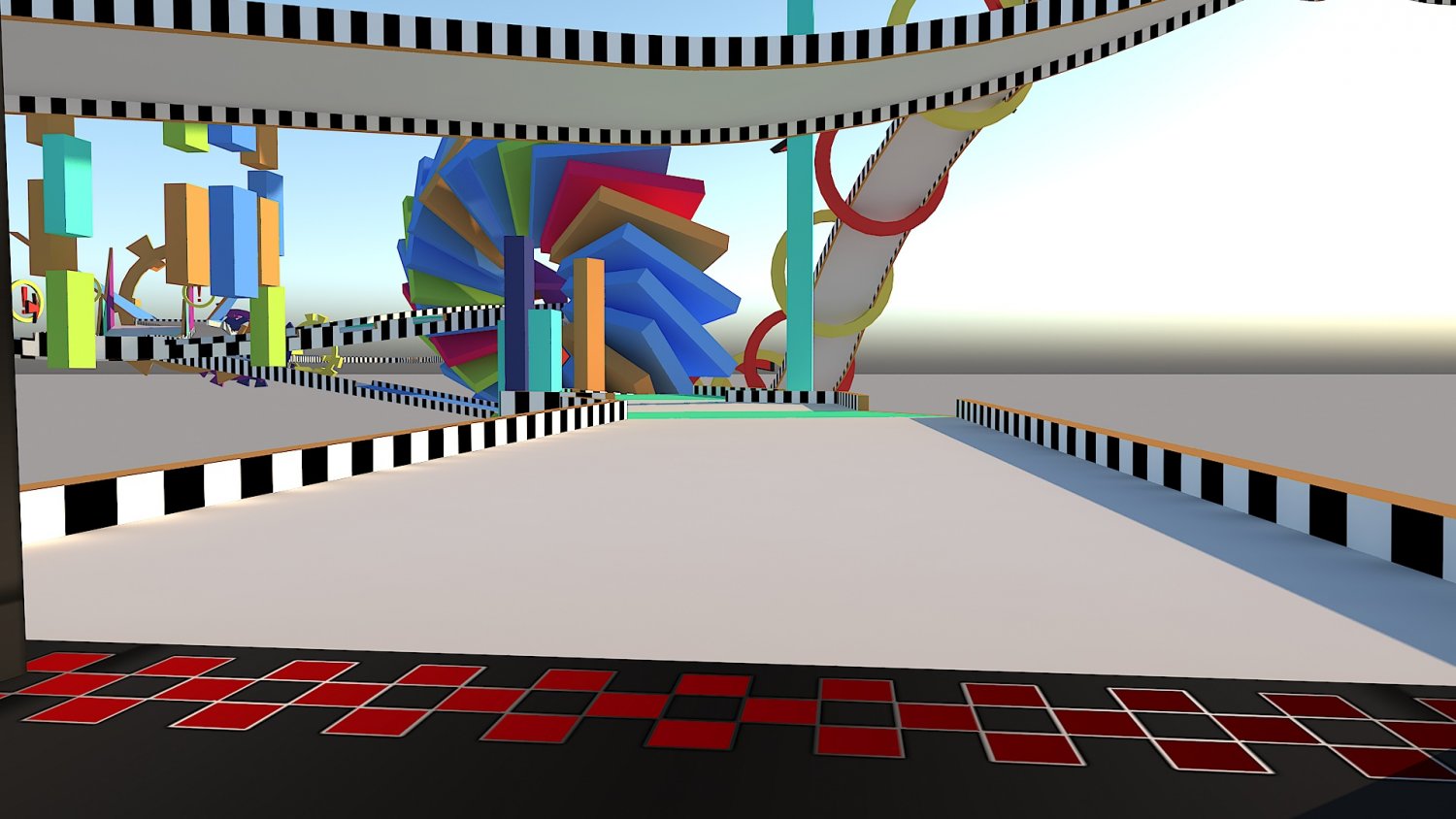 Stunt Map Circuit - 1 3D Model in Race Track 3DExport