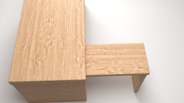 office computer table 3D Model in Table 3DExport