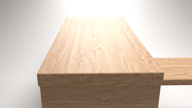 office computer table 3D Model in Table 3DExport