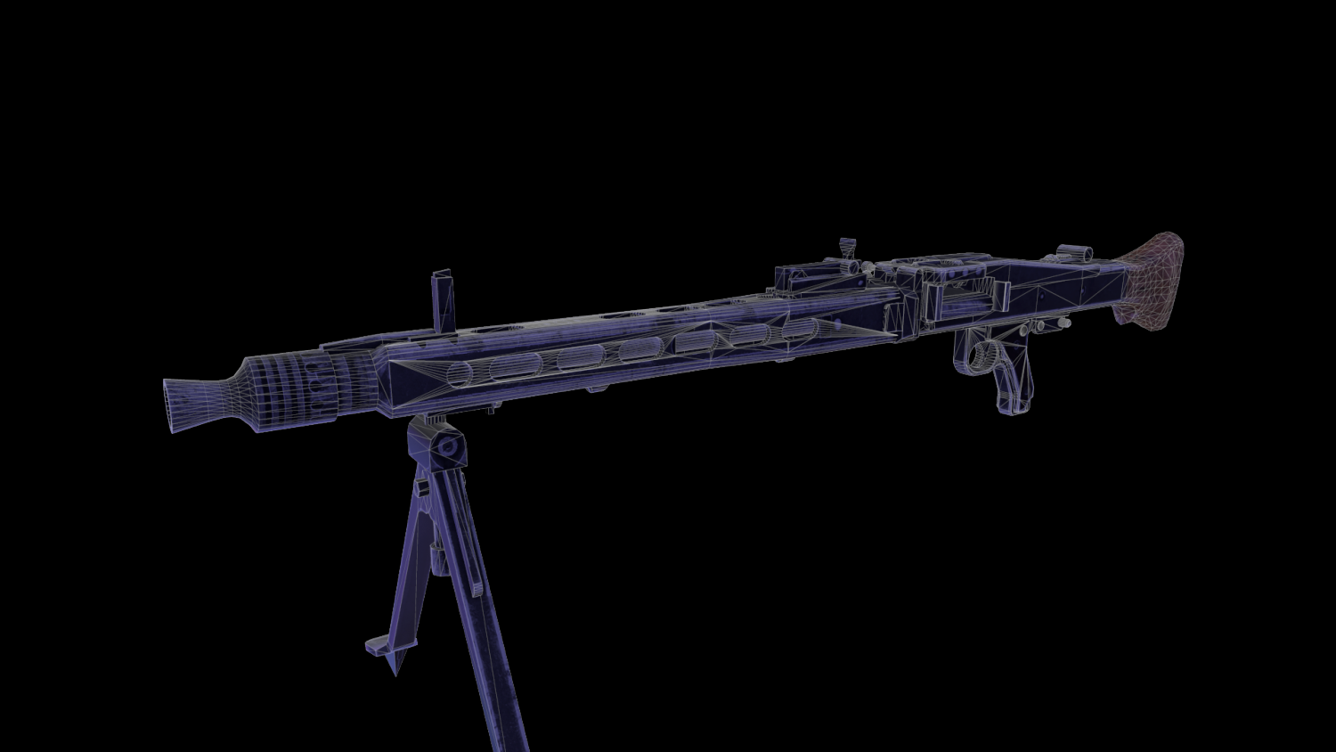 mg42 german machine 3D Models in Machine Gun 3DExport