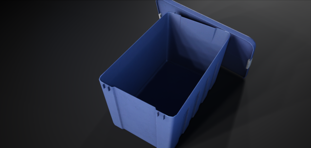 box container 3D Model in Other 3DExport