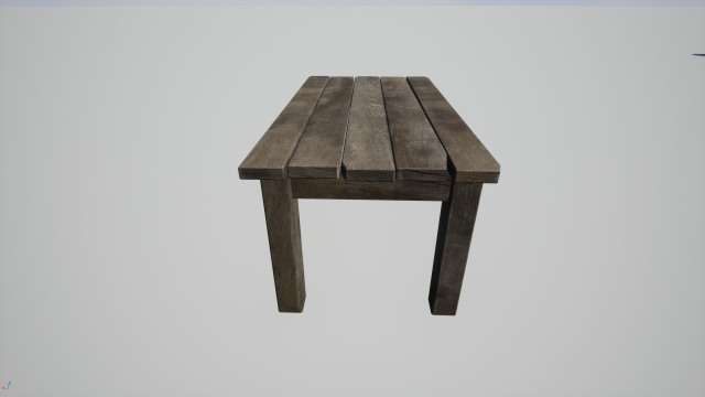 old table Free 3D Model in Table 3DExport